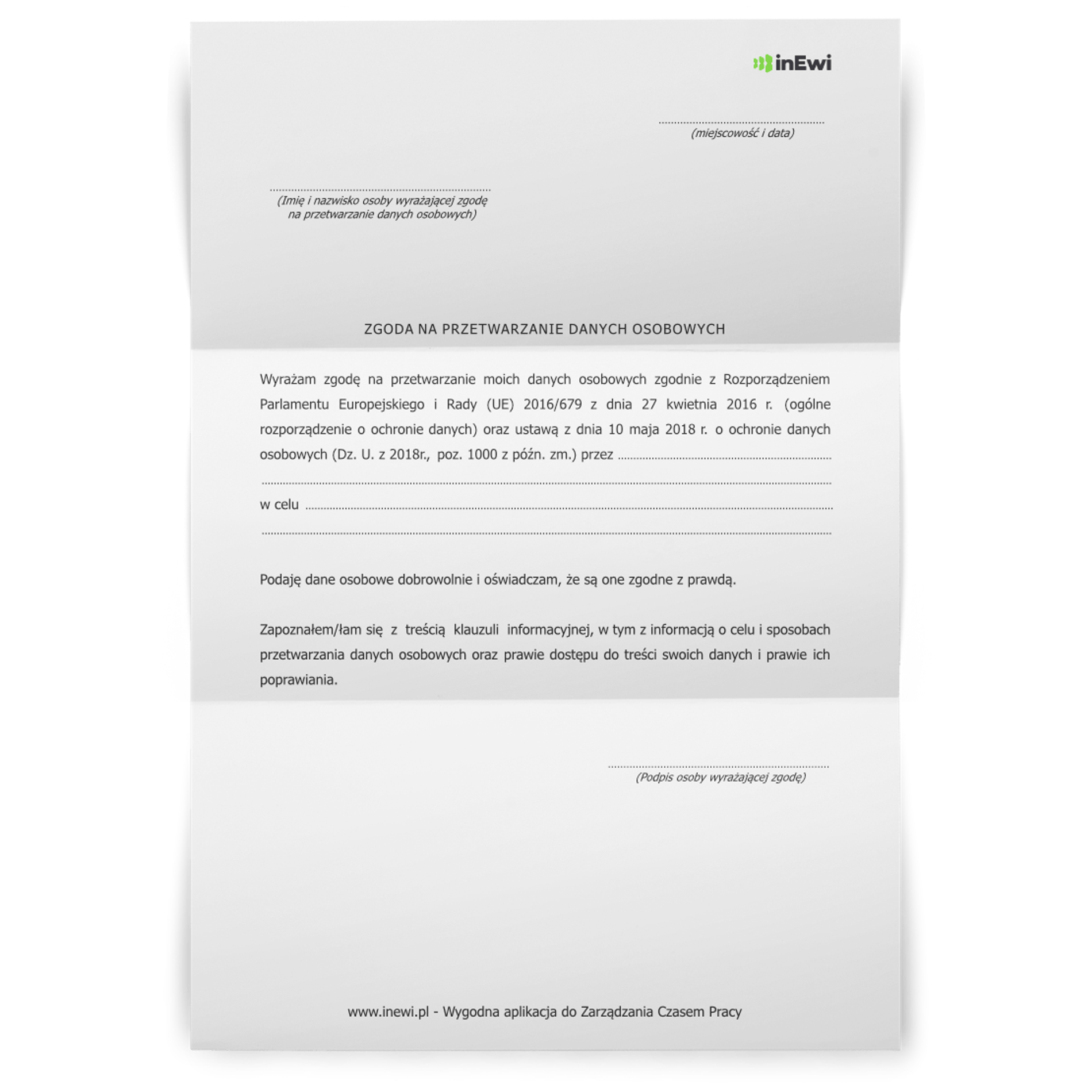 Zgoda Na Przetwarzanie Danych Osobowych Cv RODO W Rekrutacji O Czym